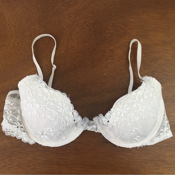 Intimates & Sleepwear | Vintage 9s White Bra | Poshmark